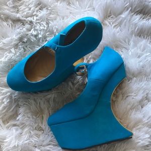 Bumper | Shoes | Brand New High Wedge Heels | Poshmark
